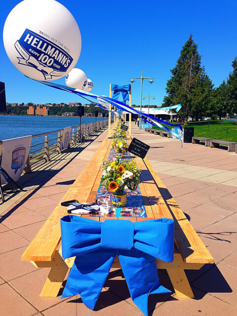 Hellmann's 100th Birthday Party in NYC — Kevin & Amanda