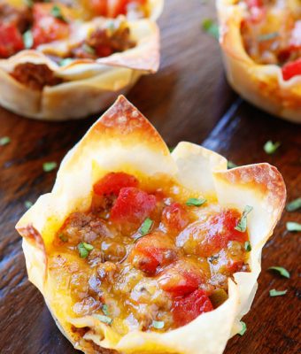 Crunchy Taco Cups — A Fun and Easy Taco Recipe!