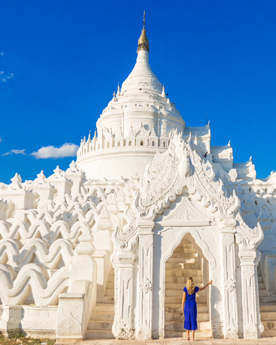 The Majestic White Temple of Mandalay, Myanmar | Kevin & Amanda